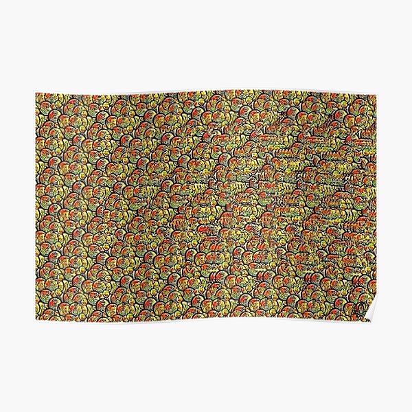 "Snake Stereogram" Poster for Sale by JMarP | Redbubble