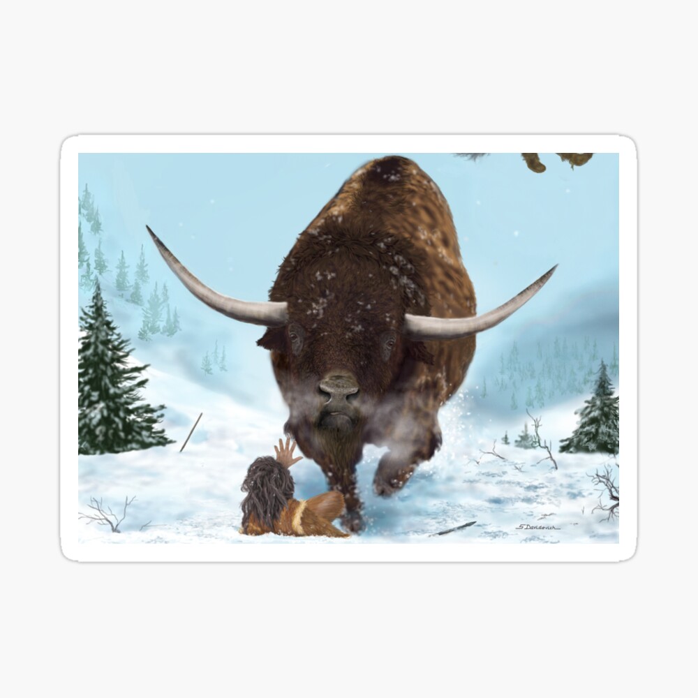 Giant Bison Ice Age