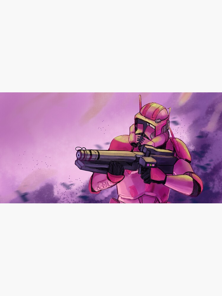 "Commander Cody" Sticker by notsotinyblob | Redbubble