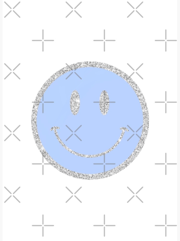 "glitter smiley face" Poster for Sale by lizziesumner | Redbubble