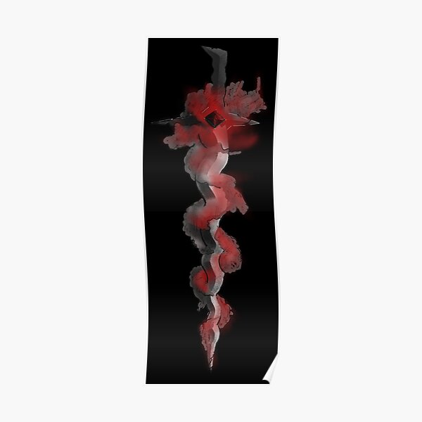 "Ruby Red Dagger - Wheel of Time" Poster by outofflow | Redbubble
