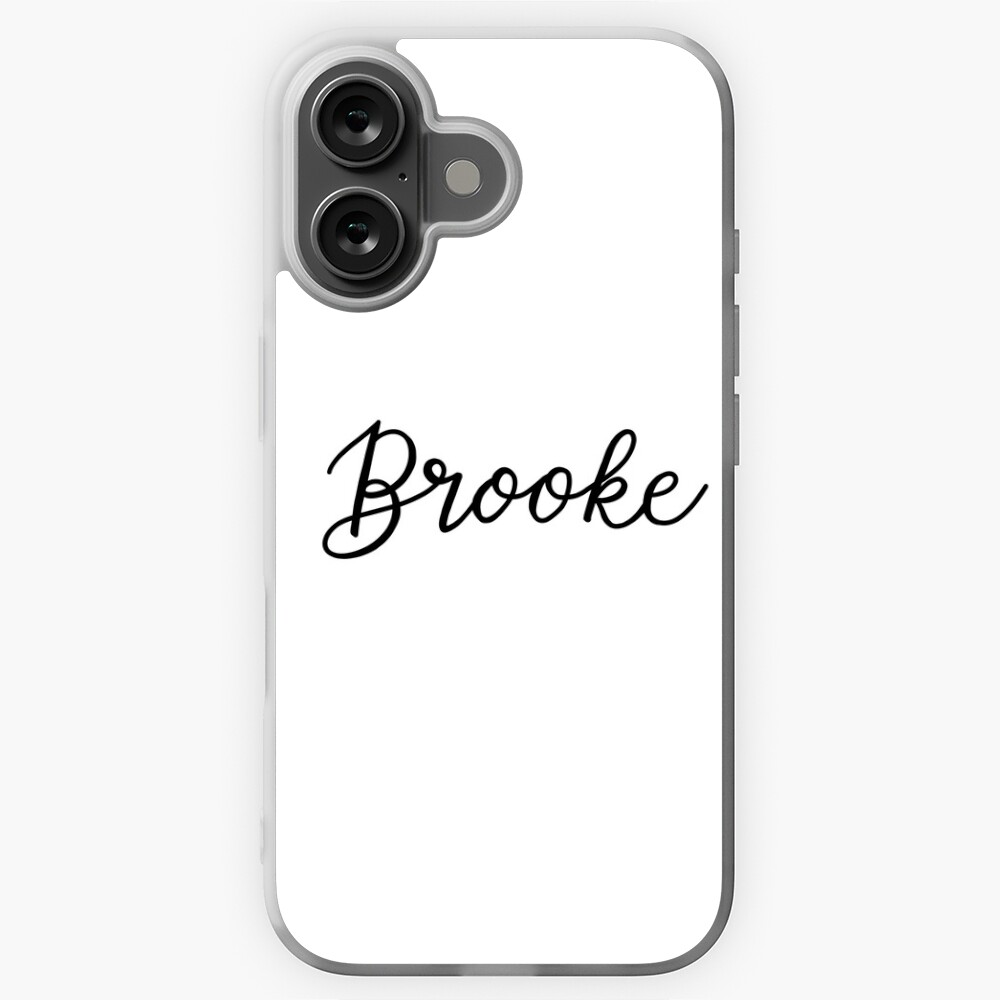 "Calligraphy Brooke Name Sticker" Sticker for Sale by natalieeastes ...