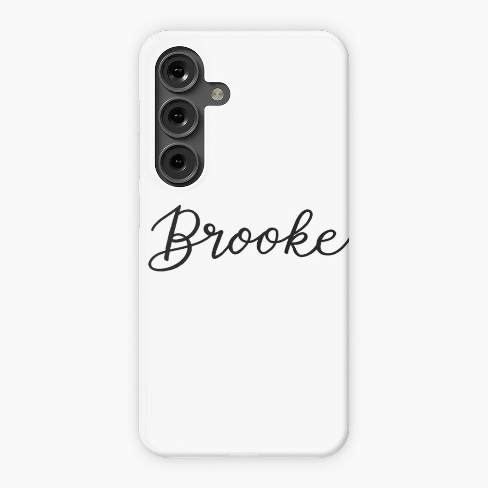 "Calligraphy Brooke Name Sticker" Sticker for Sale by natalieeastes ...