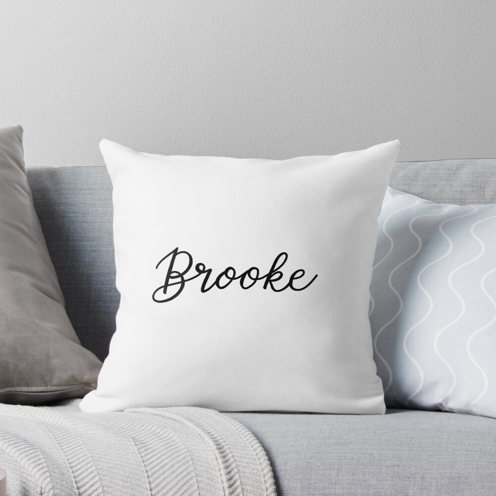 "Calligraphy Brooke Name Sticker" Sticker for Sale by natalieeastes ...