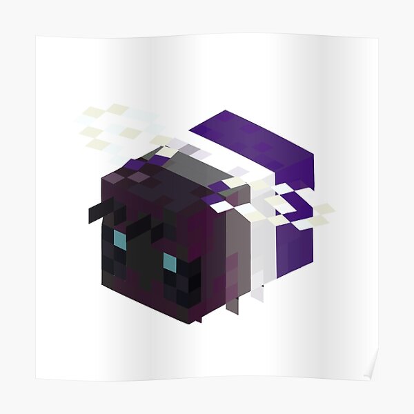 Lgbtq Minecraft Bee Posters | Redbubble