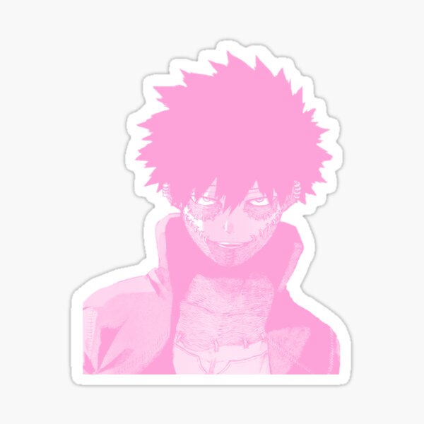 "Dabi pink" Sticker for Sale by PinkAnime | Redbubble