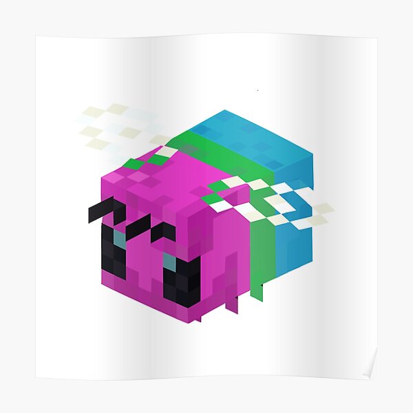 Lgbtq Minecraft Bee Posters | Redbubble