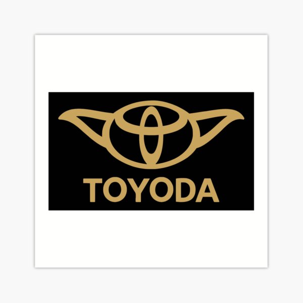 "Toyoda" Sticker for Sale by Sinfamous | Redbubble