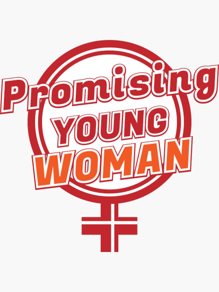 "Promising Young Woman " Sticker by BarreraErica | Redbubble