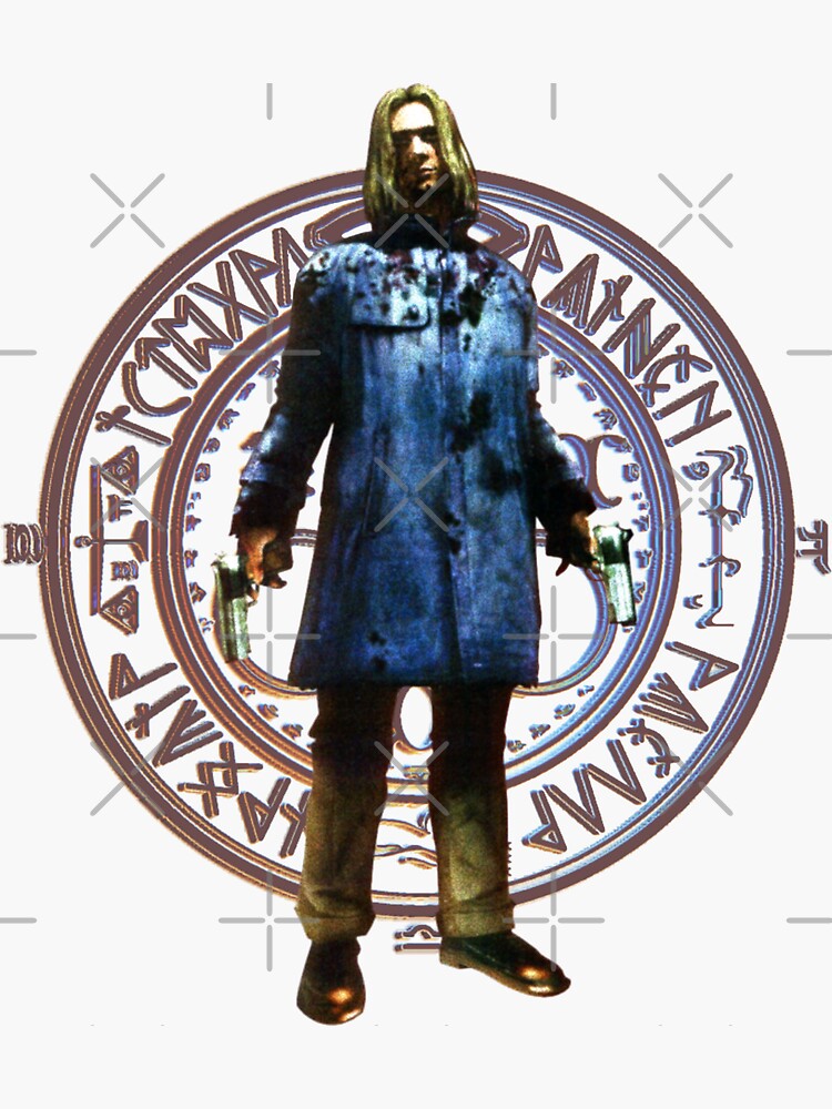 "Silent Hill 4 Walter Sullivan The Room Design" Sticker by VincentsShop ...