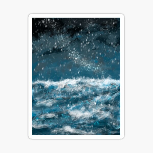 "Storm" Sticker for Sale by EricChung | Redbubble