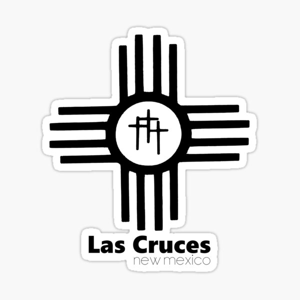 "Las Cruces New Mexico repesents" Sticker for Sale by NewCreationPro ...