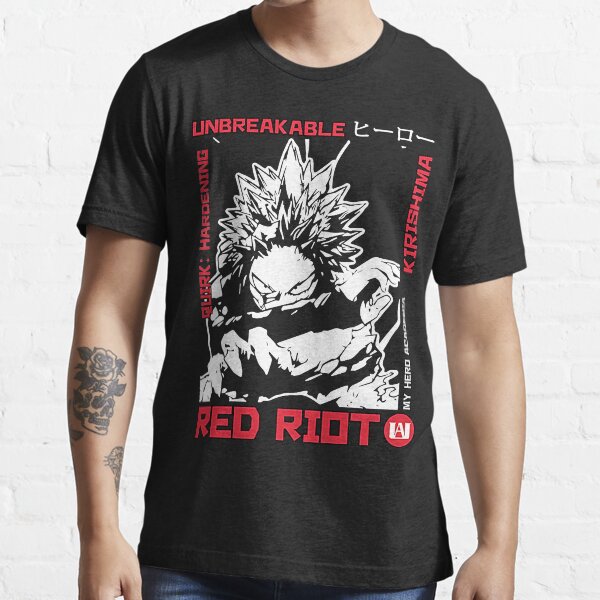 "Red Riot - Kirishima My Hero Academia" T-shirt for Sale by conann2811 ...