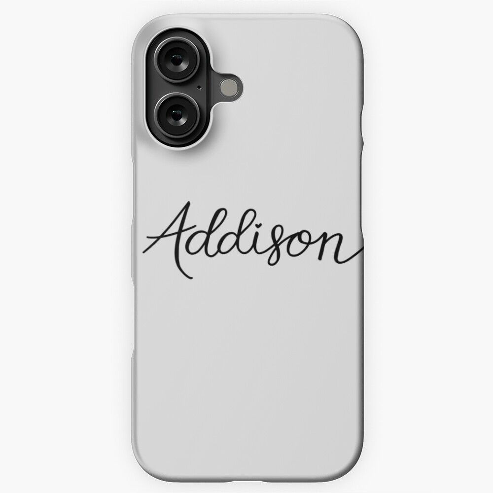 "Calligraphy Addison Name Sticker" Sticker for Sale by natalieeastes ...