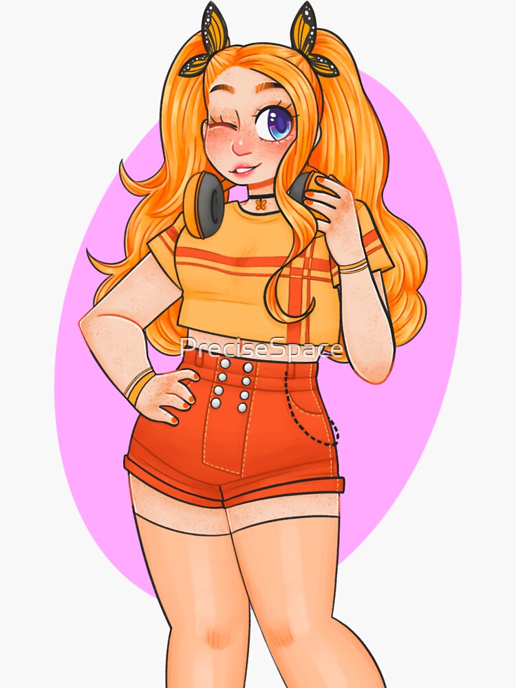 "Poppy Rowan" Sticker for Sale by PreciseSpace | Redbubble