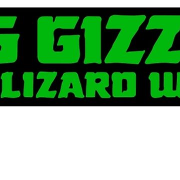 "King Gizzard and The Lizard Wizard name tag" Sticker for Sale by ...