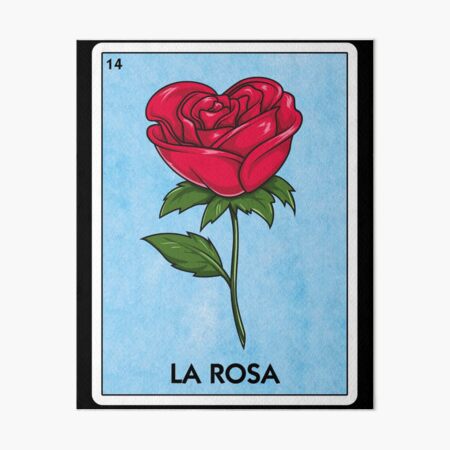 Lámina rígida «Mexican Rose - La Rosa Loteria Card» de ugbk-tshirts ...
