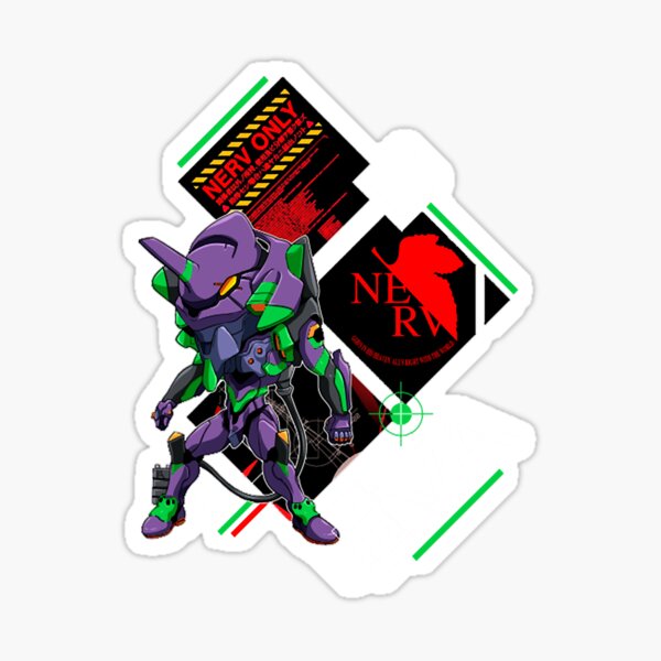 "EVA " Sticker for Sale by Skyland66 | Redbubble