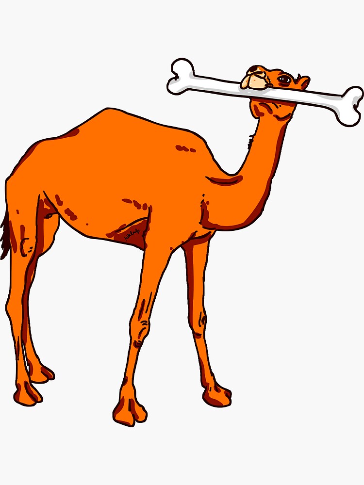 "Kamel" Sticker for Sale by Mikbulp | Redbubble