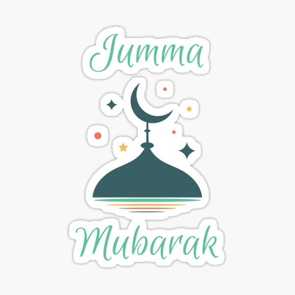 "Jumma Mubarak" Sticker by seazn-trends | Redbubble