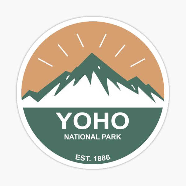 "Yoho National Park" Sticker by esskay | Redbubble