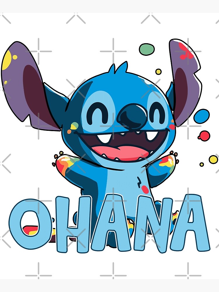 "STICH OHANA" Poster for Sale by Pavaofilip | Redbubble