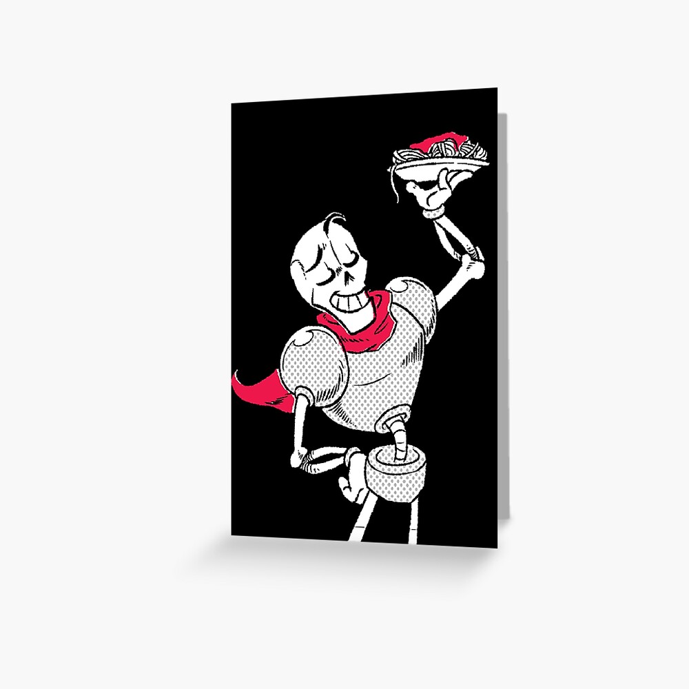 "Undertale - Papyrus" Greeting Card for Sale by MudkipMonkey | Redbubble