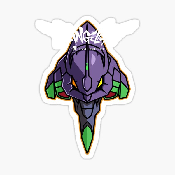 "EVA UNIT" Sticker for Sale by Skyland66 | Redbubble