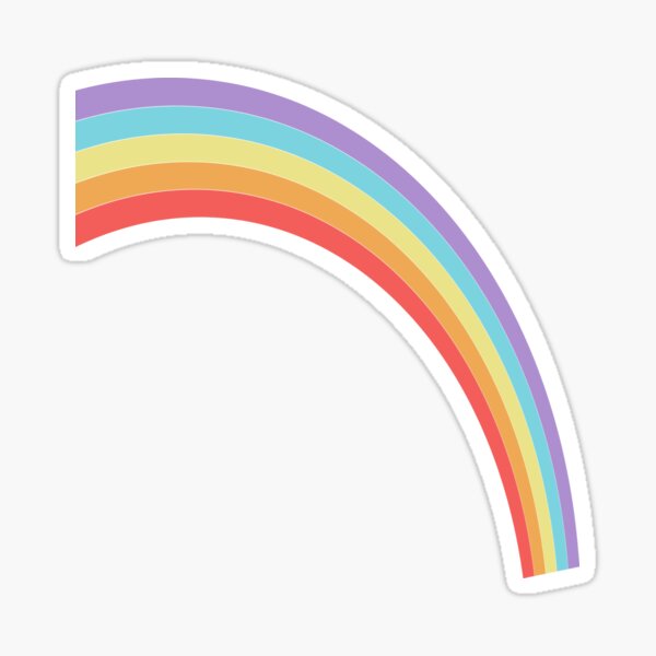 "LGBT Rainbow" Sticker for Sale by Msmelaniedesign | Redbubble