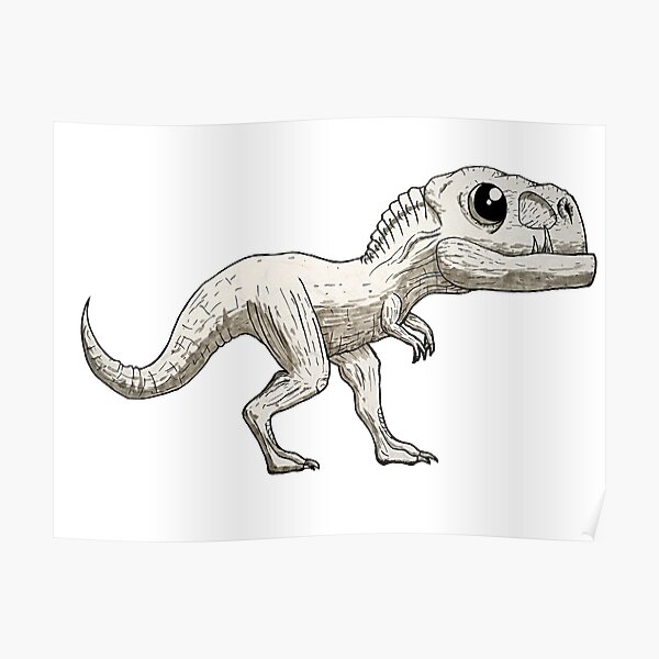 "Lil Rexy Boi " Poster for Sale by SirBaconPancake | Redbubble