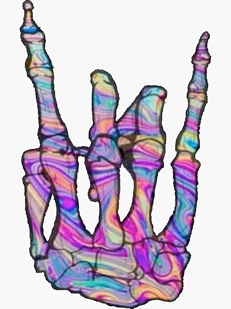 Rainbow Hand Logo
