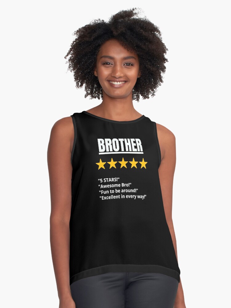 "brother gift 5 star " Greeting Card for Sale by BlessItAllTees | Redbubble