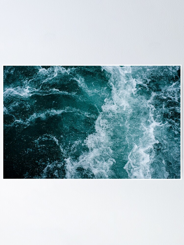"Abstract Water Wave" Poster for Sale by Rittichai | Redbubble