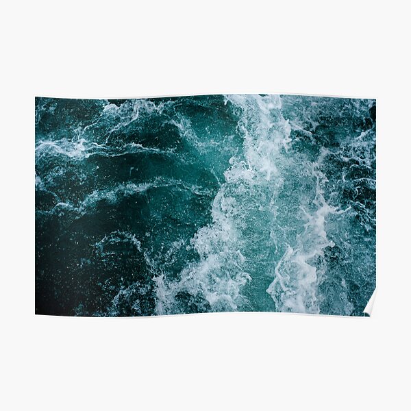 "Abstract Water Wave" Poster for Sale by Rittichai | Redbubble