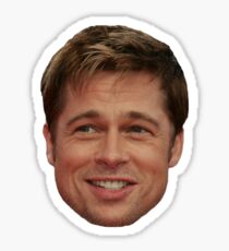 Brad Pitt Stickers | Redbubble