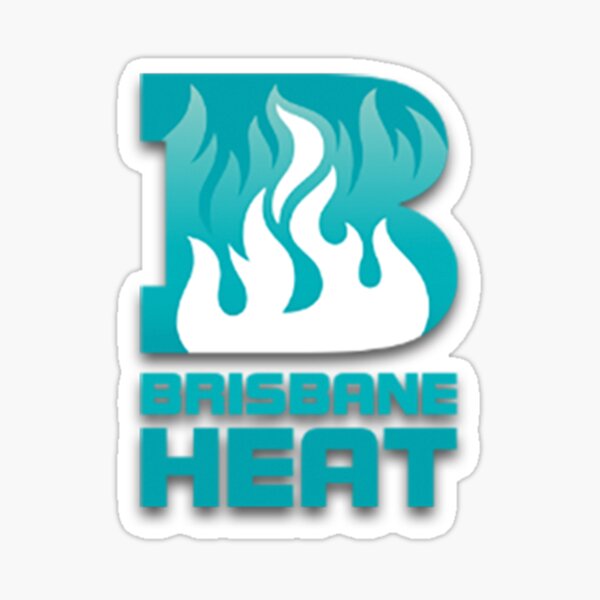 "Brisbane Heat" Sticker for Sale by TheLucasStory | Redbubble