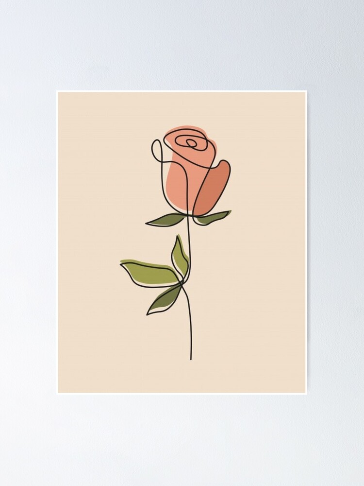 "Pretty Little Roses" Poster by LoredanaOleinic | Redbubble