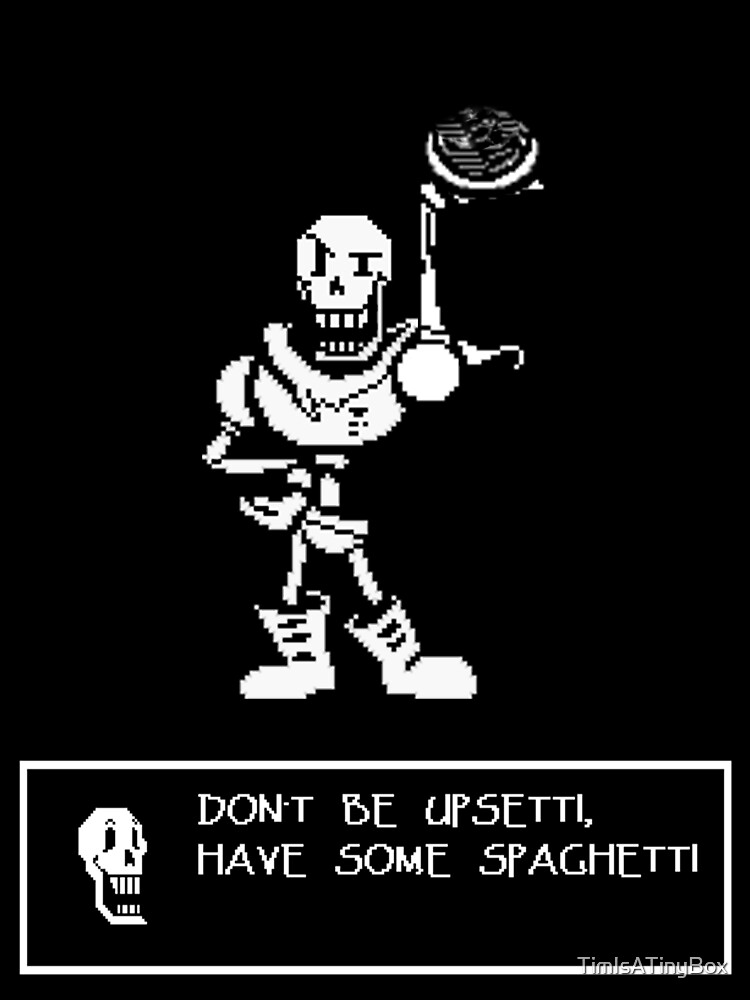 "Papyrus' Spaghetti!" Kids T-Shirt for Sale by TimIsATinyBox | Redbubble