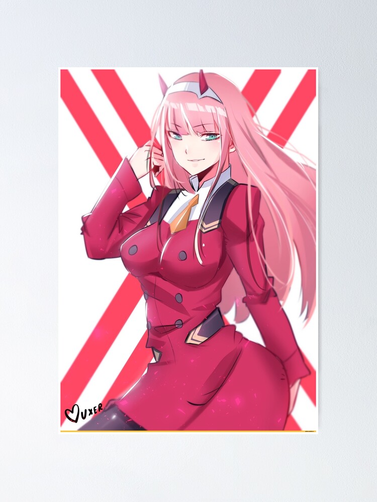 "Zero Two" Poster for Sale by VanyA33 | Redbubble