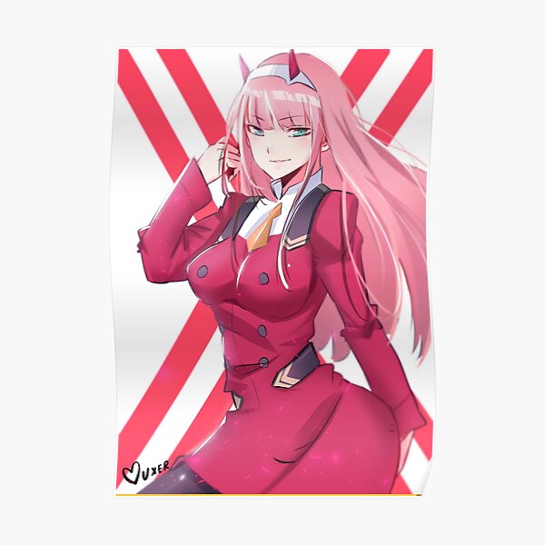 "Zero Two" Poster for Sale by VanyA33 | Redbubble
