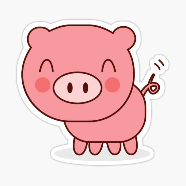Piggy Stickers | Redbubble