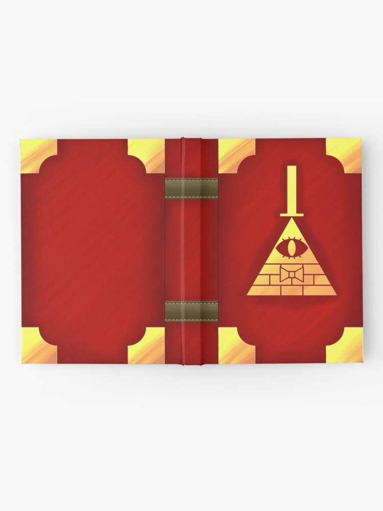 "Gravity Falls Inspired Book of Cipher, RED" Hardcover Journal for Sale ...