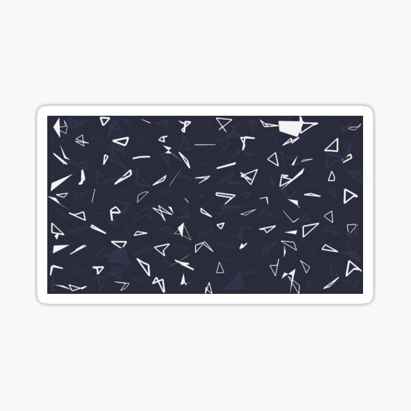 "Abstract Art (Polygon)" Sticker for Sale by irfanul8karim | Redbubble