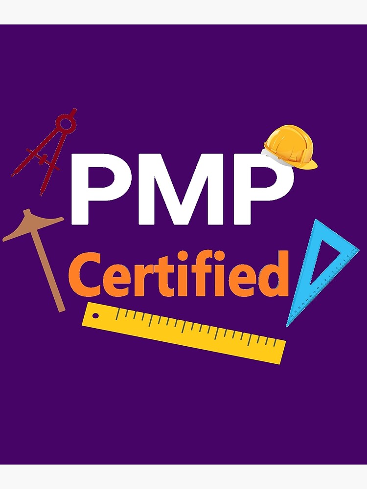 "PMP Project Management Professional Certification" Poster for Sale by ...