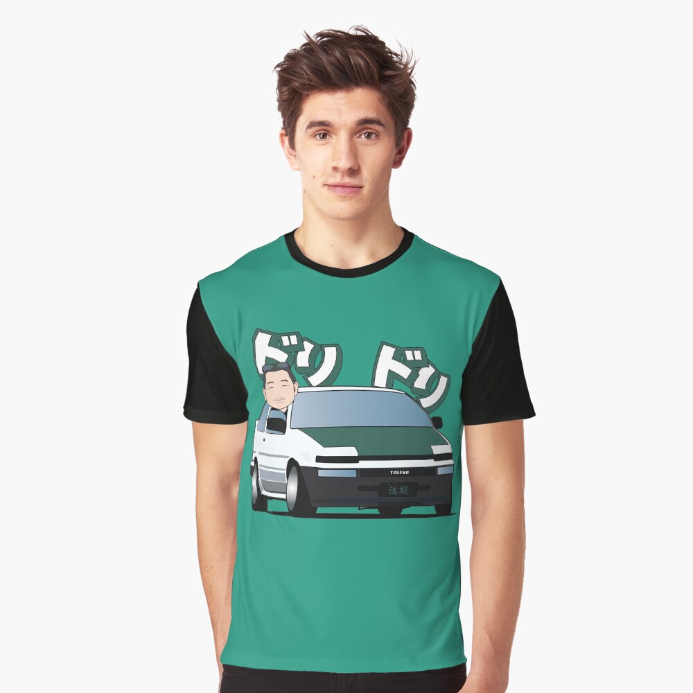 "Keiichi AE86 ドリドリDori Dori!!" Sticker for Sale by merlz | Redbubble