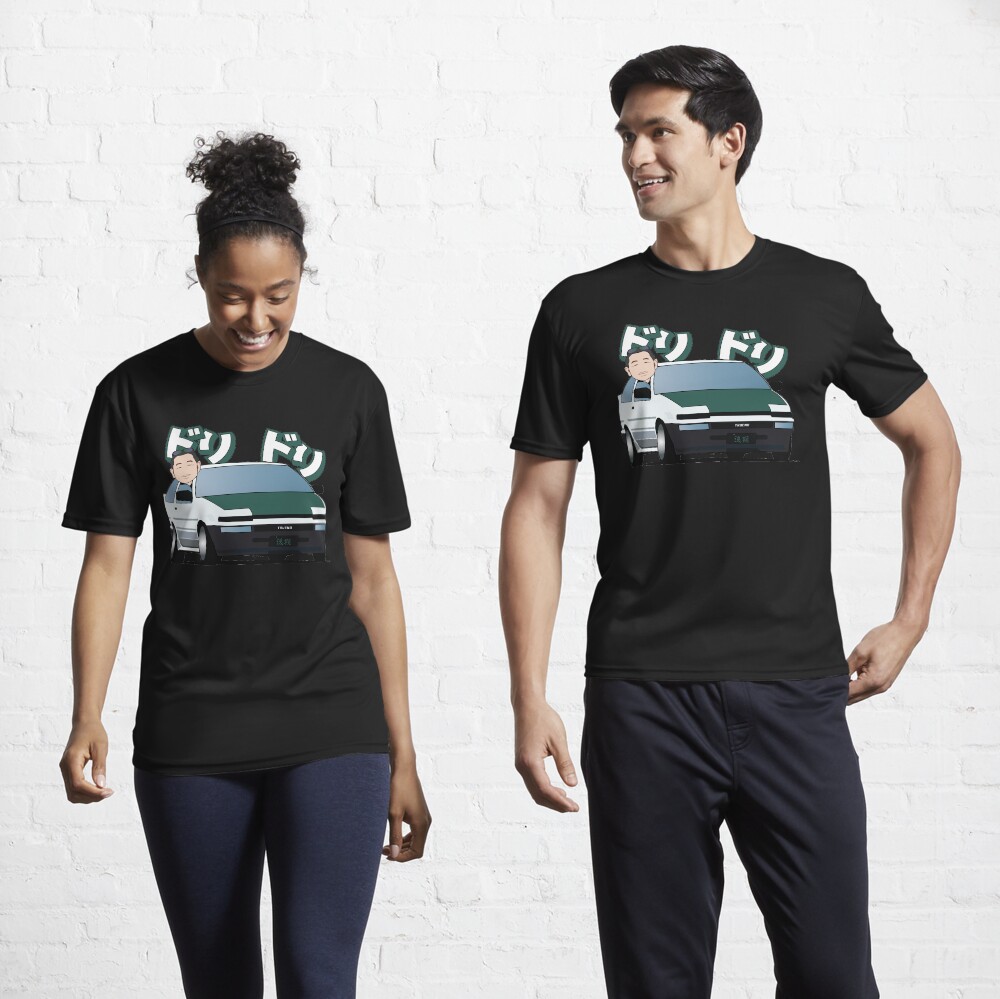 "Keiichi AE86 ドリドリDori Dori!!" Sticker for Sale by merlz | Redbubble