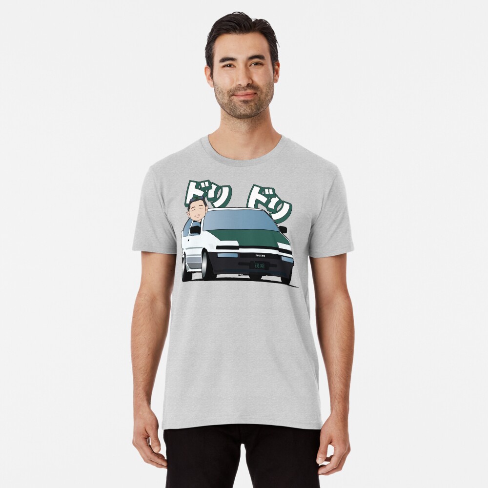 "Keiichi AE86 ドリドリDori Dori!!" Sticker for Sale by merlz | Redbubble