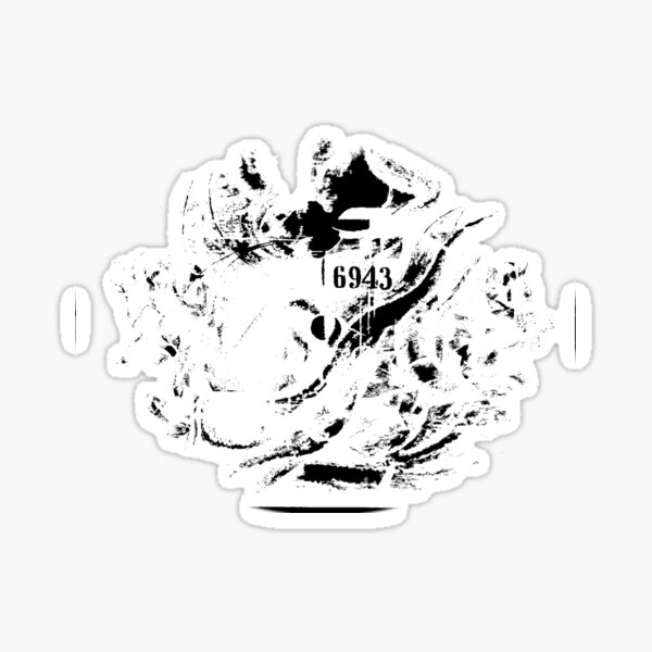 "6943" Sticker for Sale by Carpaccio | Redbubble