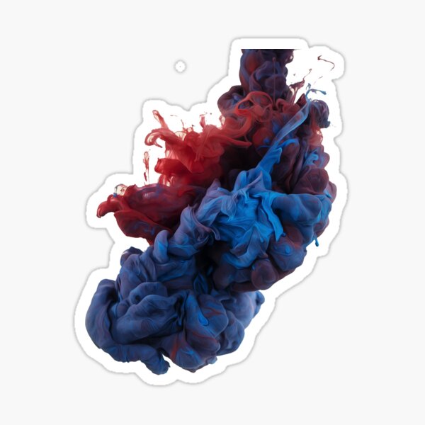 "Liquid Gas Color" Sticker for Sale by IngenuityDesign | Redbubble