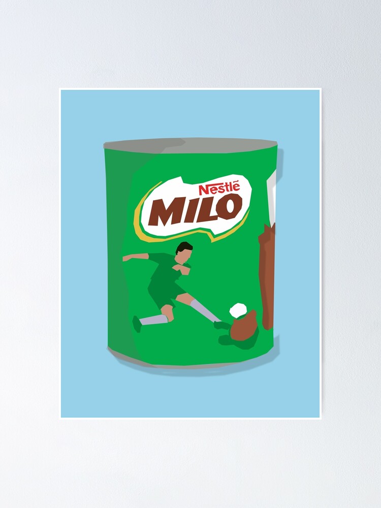 "Milo Chocolate Powder" Poster for Sale by Kimmage | Redbubble